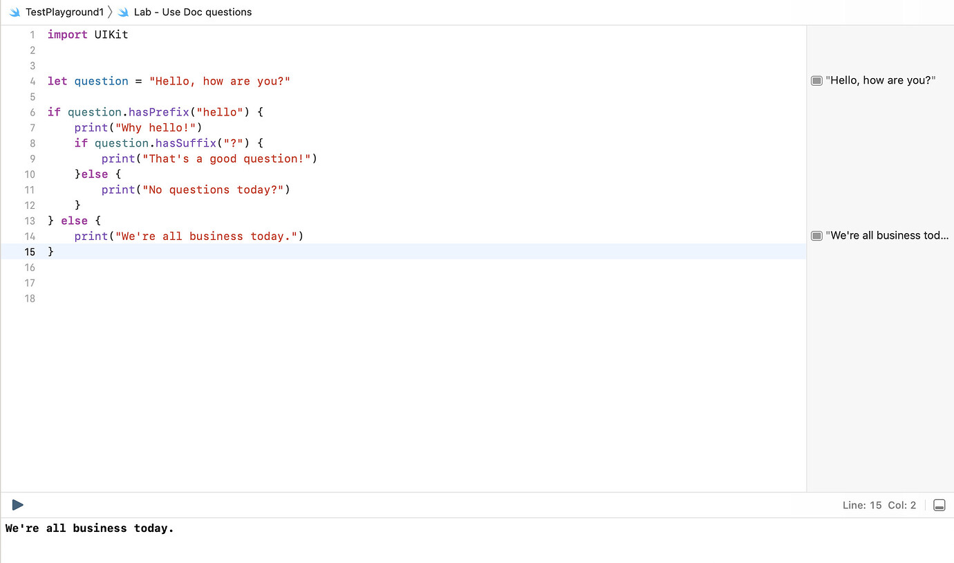 Why can't I print a line of code - Using Swift - Swift Forums