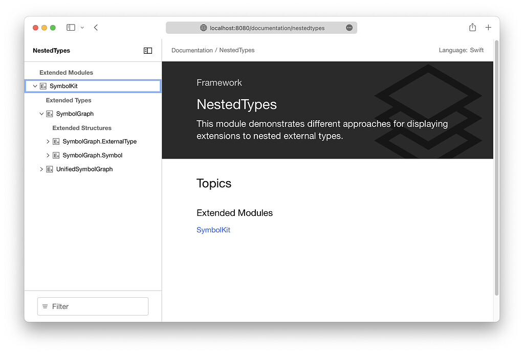 Enablement Of Docc Extension Support As An Opt In Feature Swift Docc Swift Forums
