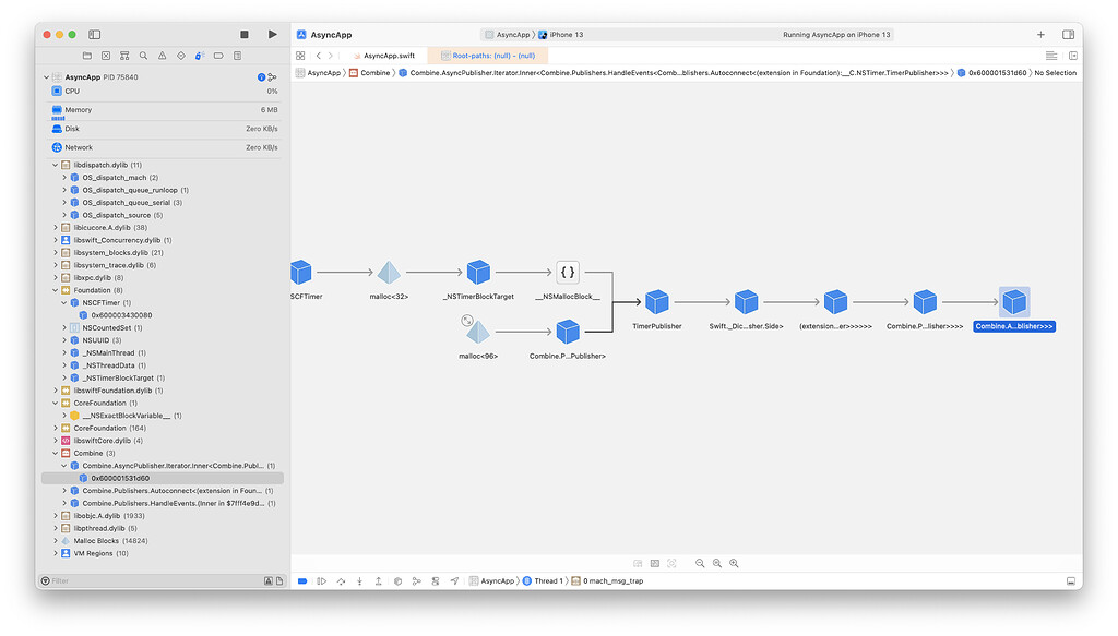 AsyncSequence, break, and cancellation - Using Swift - Swift Forums