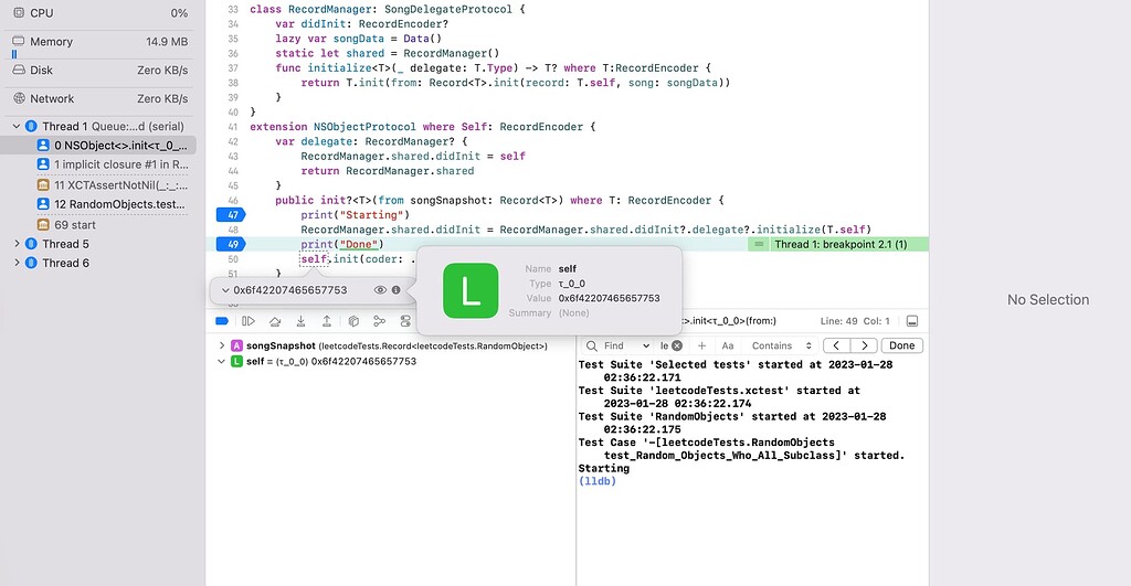 Constrained generic `T` behaves like `Self` - so what is currently `self` in my generic ...