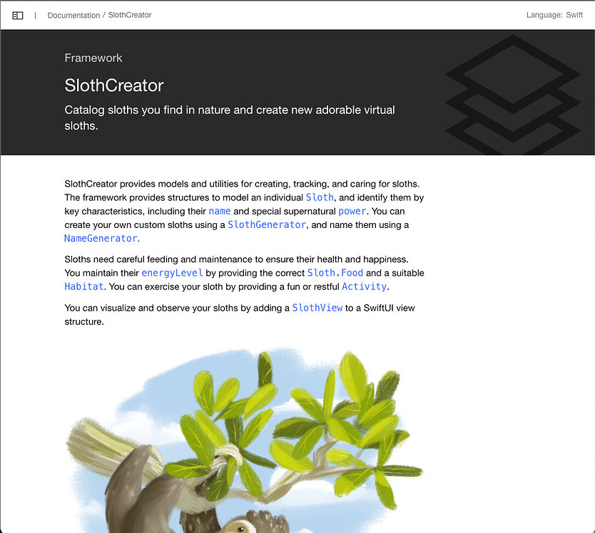 Customizing the auto-generated “Overview” heading in Swift-DocC articles - Swift-DocC - Swift Forums