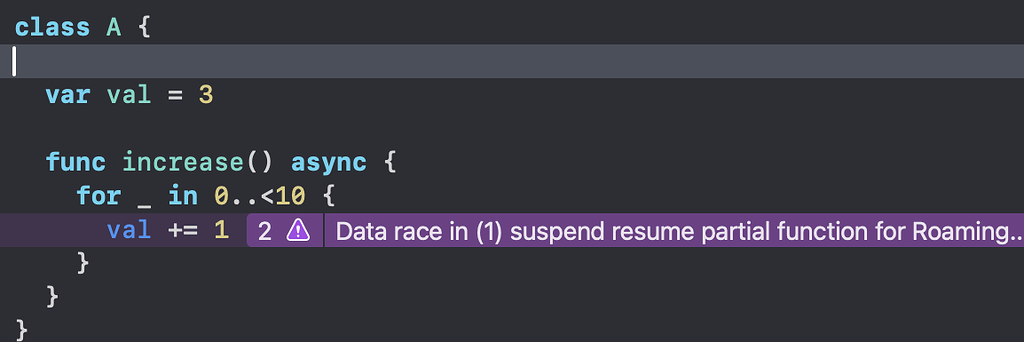 Why does this code pass concurrency checking - Using Swift - Swift Forums Why does this code pass concurrency checking - Using Swift - Swift Forums