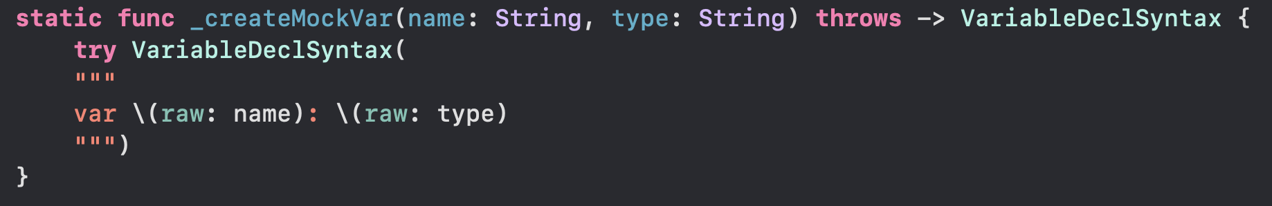 Is There A Difference In Writing Macros Using Types Or String Interpolation Macros Swift Forums