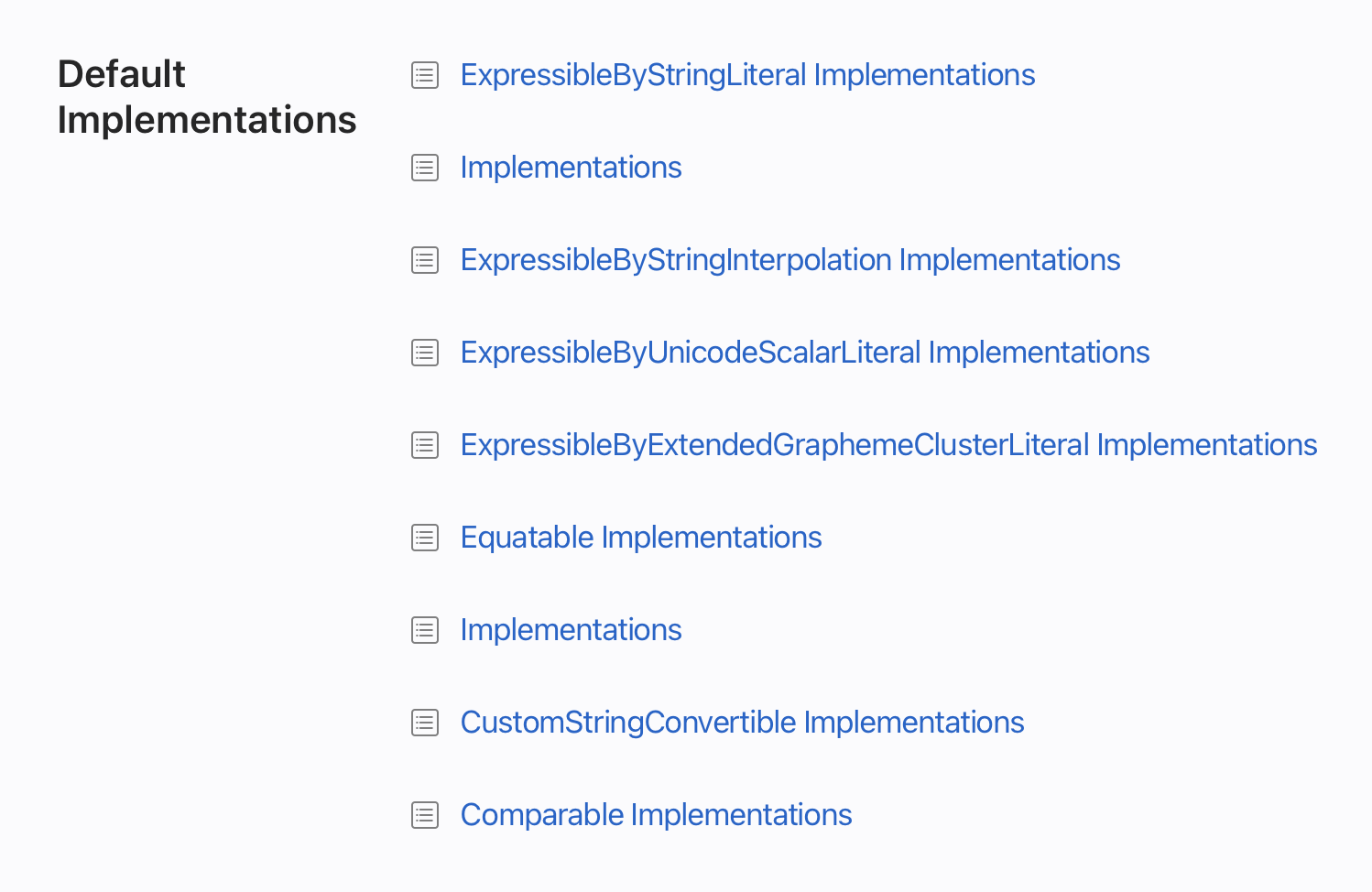 How Do You Organize Curate Synthesized Protocol Conformance Methods Swift Docc Swift Forums