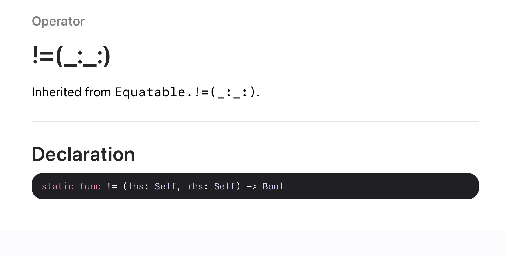 Adding Abstracts For Synthesized Methods Or Default Implementations Swift Docc Swift Forums