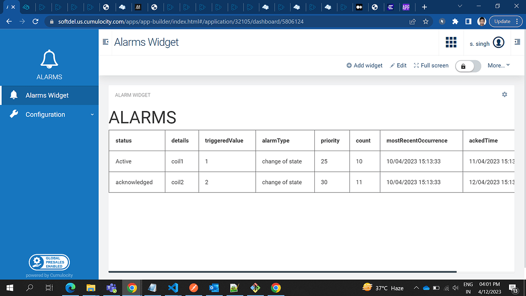 How We Can Execute Shell Command From Custom Widget Using Code IoT