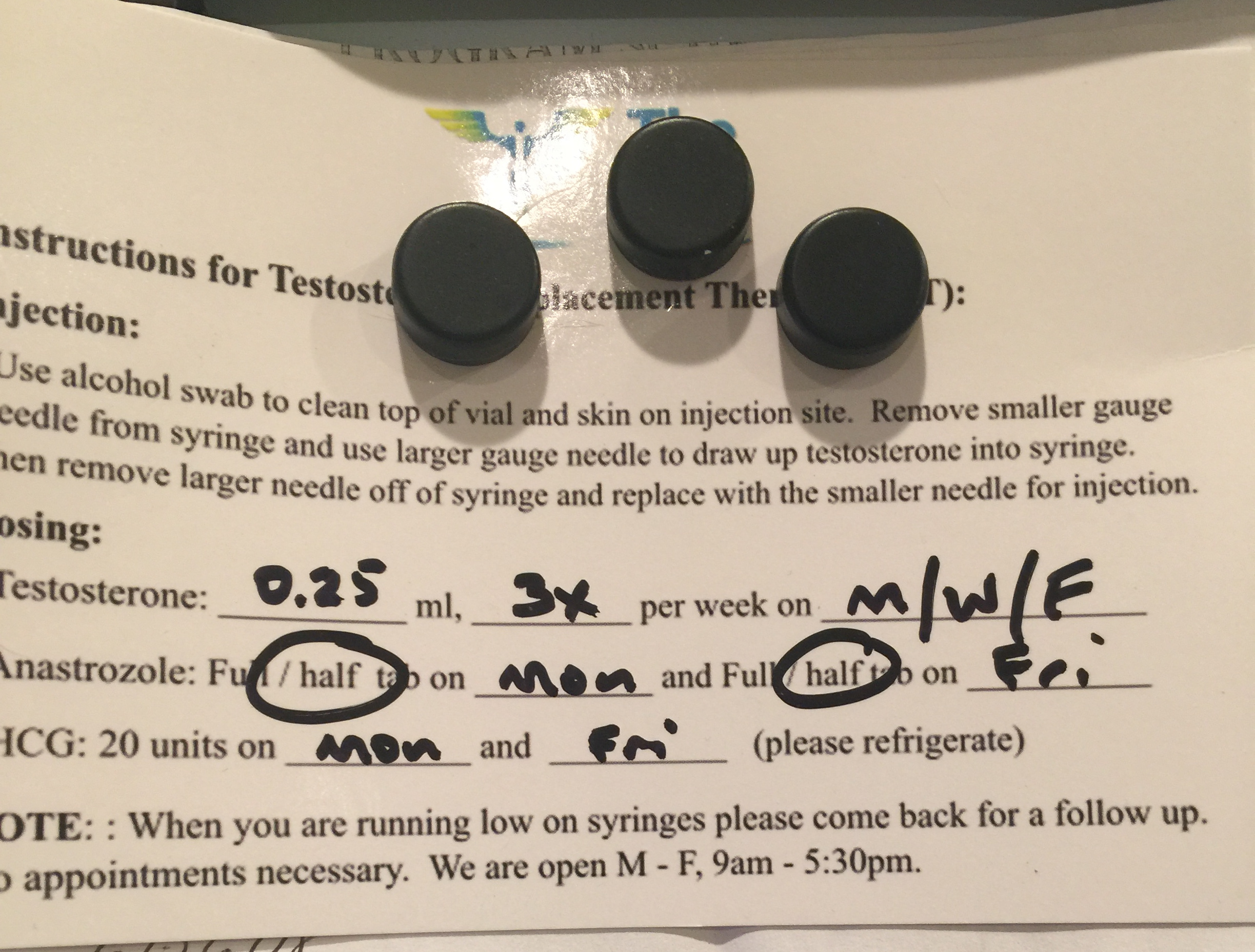 Need Help Understanding My Protocol - Testosterone Replacement - T NATION