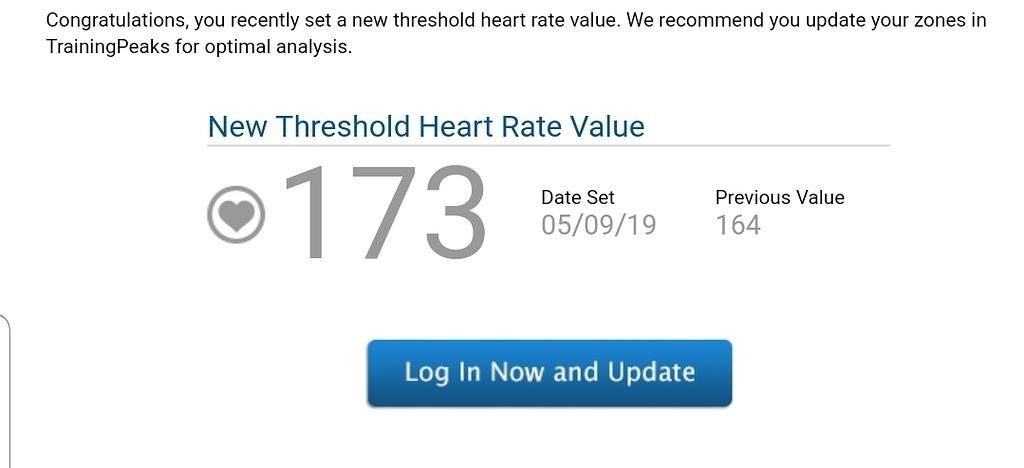 Threshold HR value? - Training - TrainerRoad
