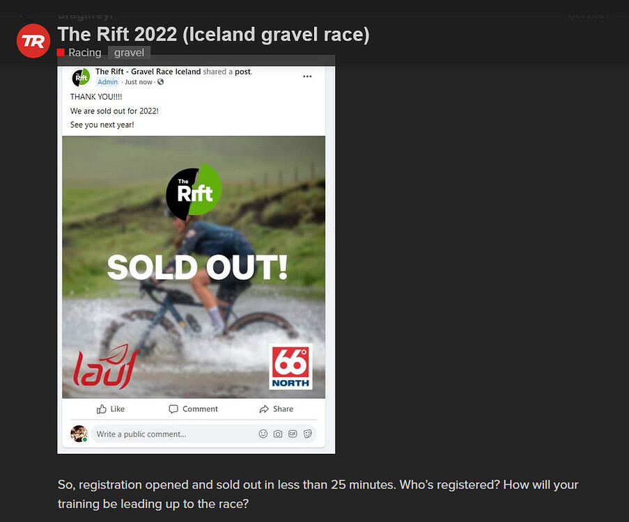 The Rift 2025 (Iceland gravel race) - Racing - TrainerRoad