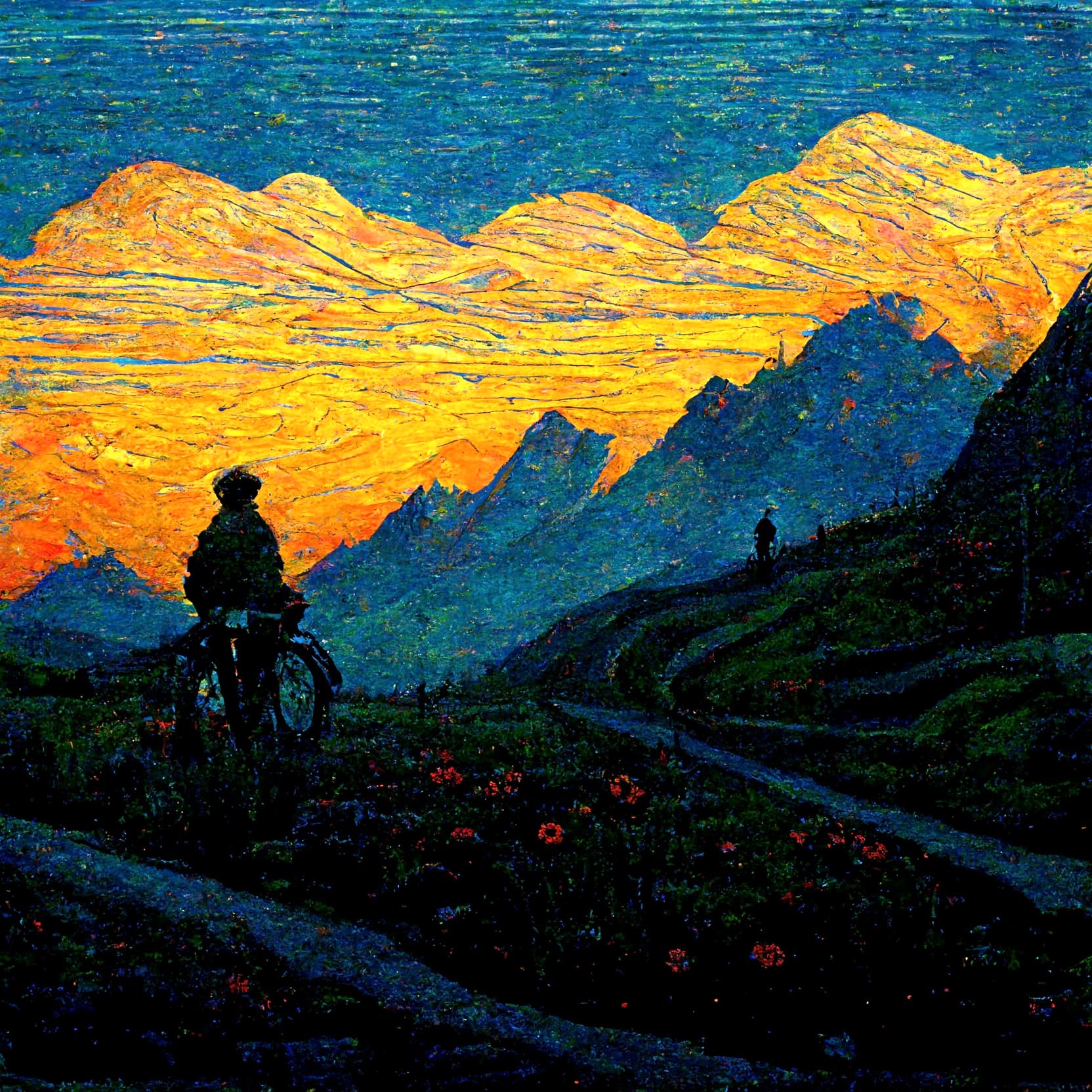 Cycling art using AI - TrainerRoad