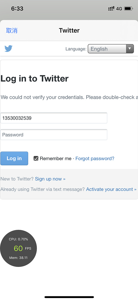 Login issue - Libraries, SDKs, Samples - X Developers