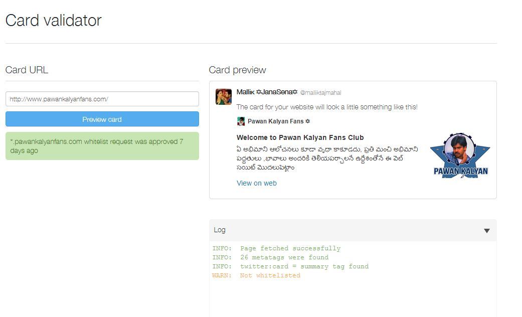 ERROR: Card validation failed - Cards - X Developers