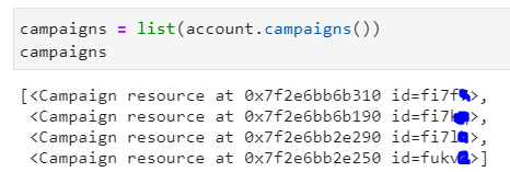 How can I find the campaign_name using the campaign_id with Twitter Ads API? - Advertiser Tools ...