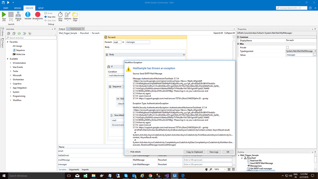 How To Insert Attachment In UI Path SMTP Activity Help UiPath 