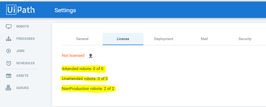 Licence - Help - UiPath Community Forum
