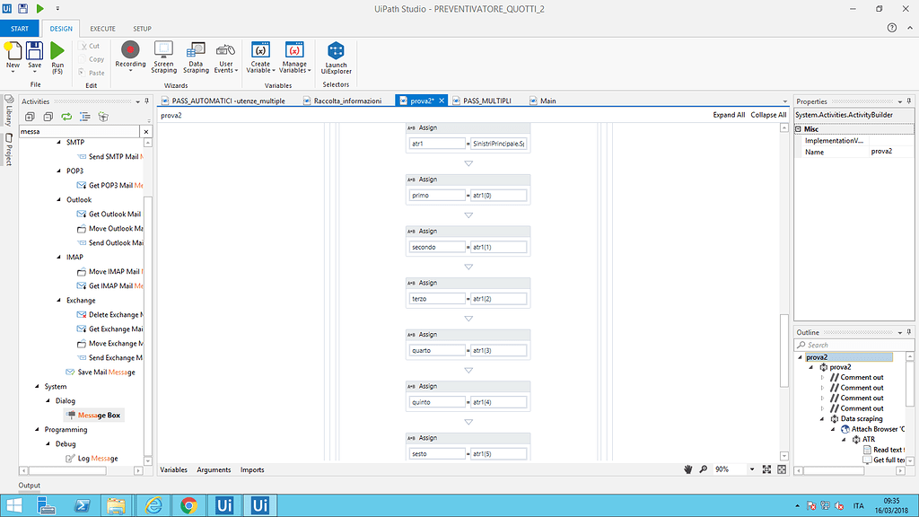 Split a string in different variables - Help - UiPath Community Forum