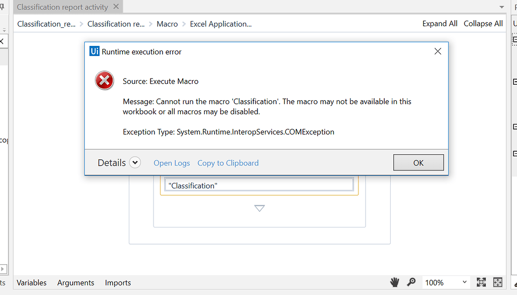 How to initiate macro in excel, i am facing error stating that - Help ...
