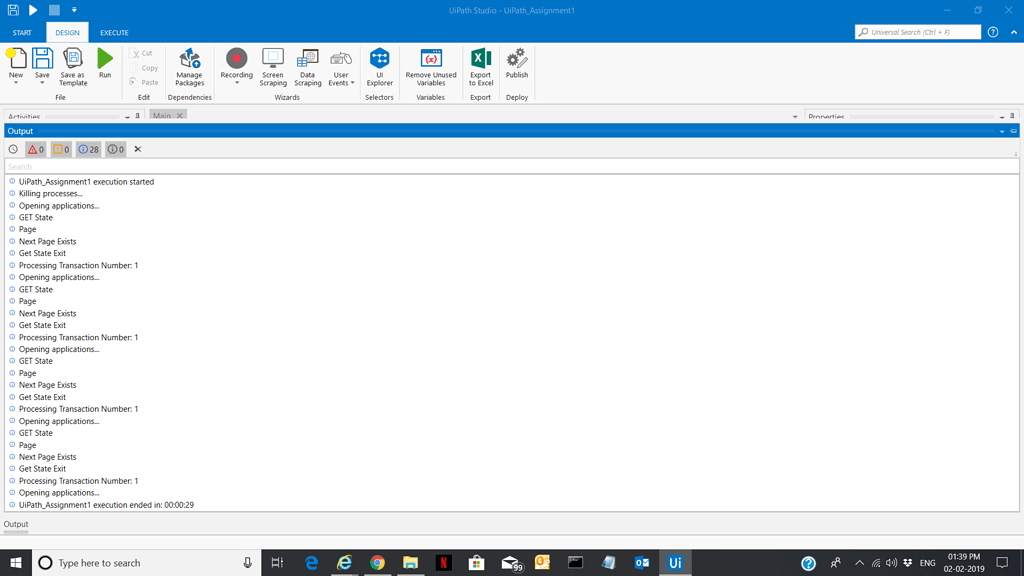 Getting Transaction from Get Transaction Data State to Process ...