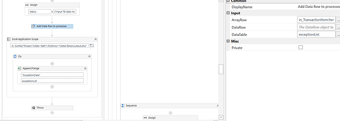 Append Range: Could not write the data table DataTable starting with ... Append Range: Could not write the data table DataTable starting with ...