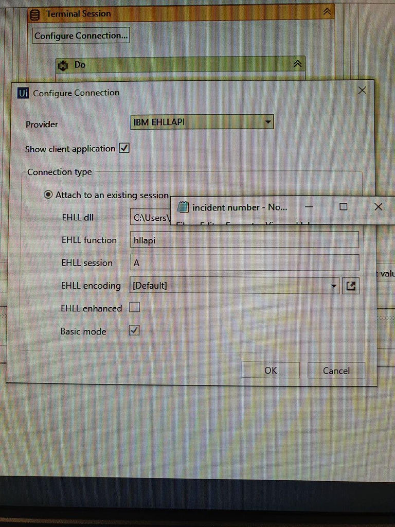 Connection between mainframe and terminal session - Help - UiPath ...