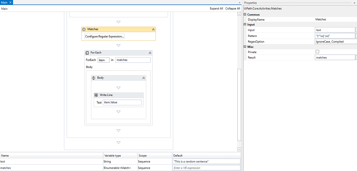 Extract First Letter Of Every Word Of A Given String Help UiPath