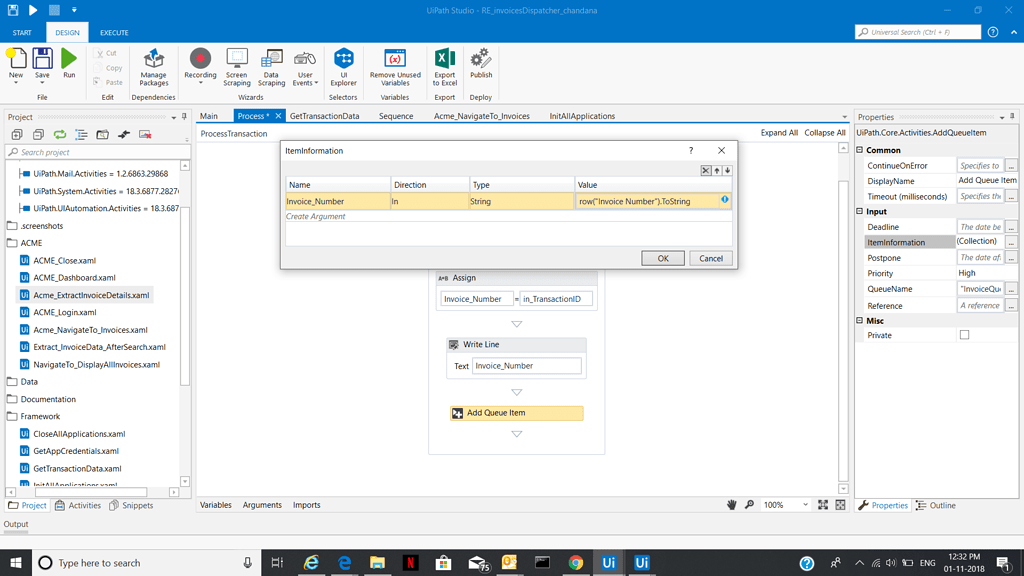 Adding Items to a Queue - Help - UiPath Community Forum