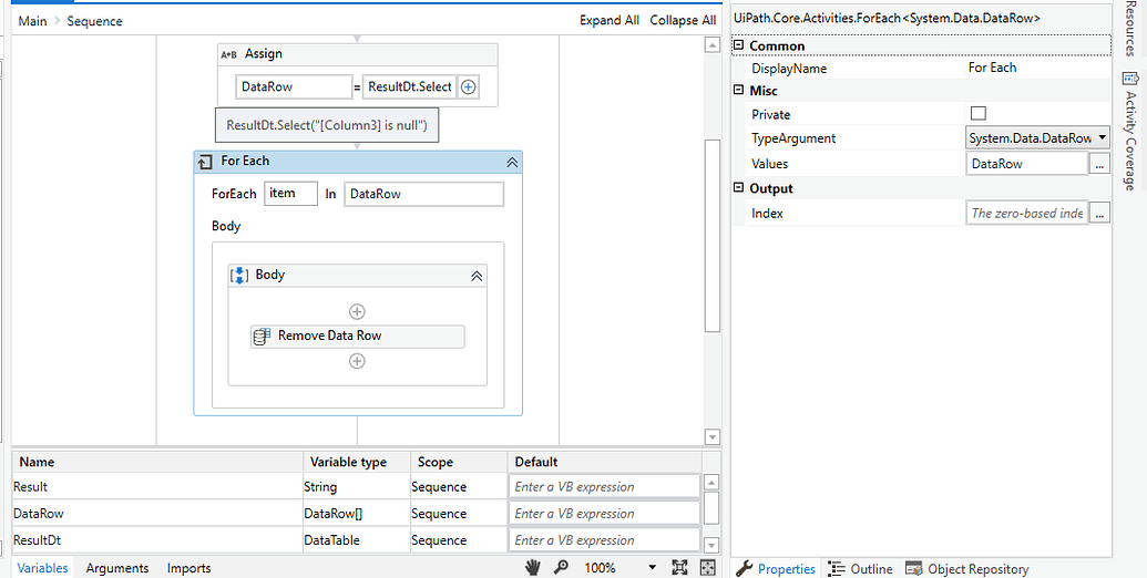 How To Delete A Row In A Data Table If Row Has Any Empty Cells In It Studio UiPath Community 