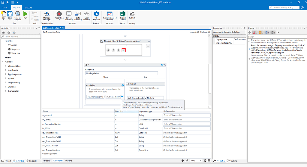 UiPath Level 3 Assignment 3 - Help - UiPath Community Forum