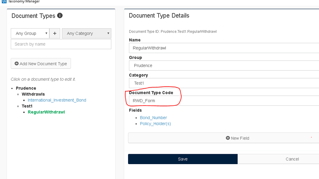 Document Type Code in the Taxonomy mananger - Studio - UiPath Community ...