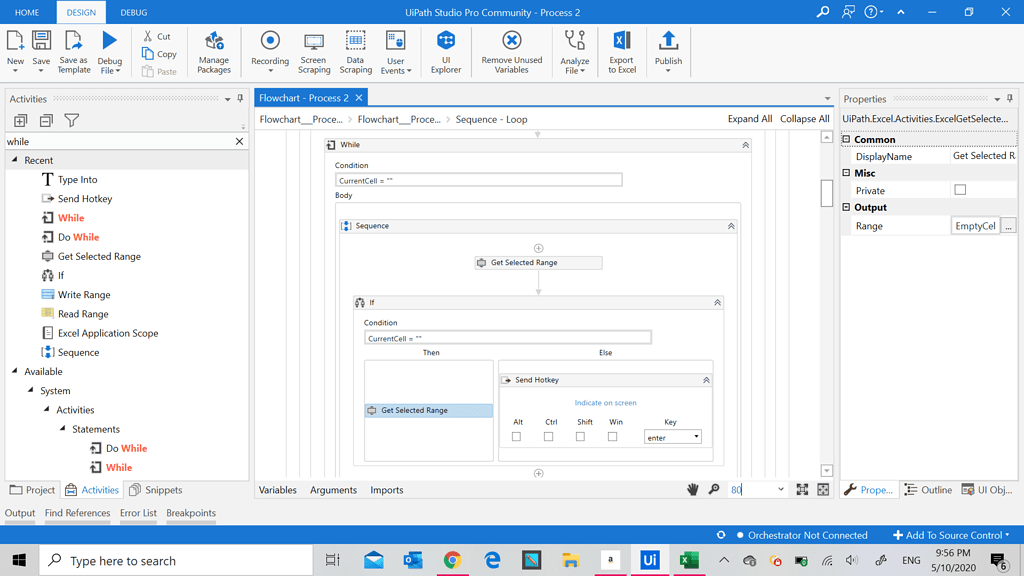 Loop Check If Cell Is Empty Studio UiPath Community Forum