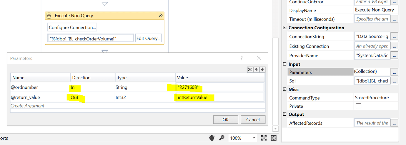 Passing a Parameter To A Stored Procedure - Help - UiPath Community Forum