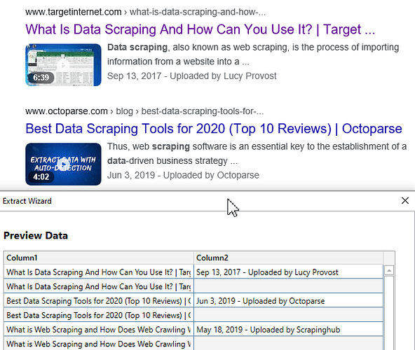 Duplicates With Data Scraping Wizard Help Uipath Community Forum