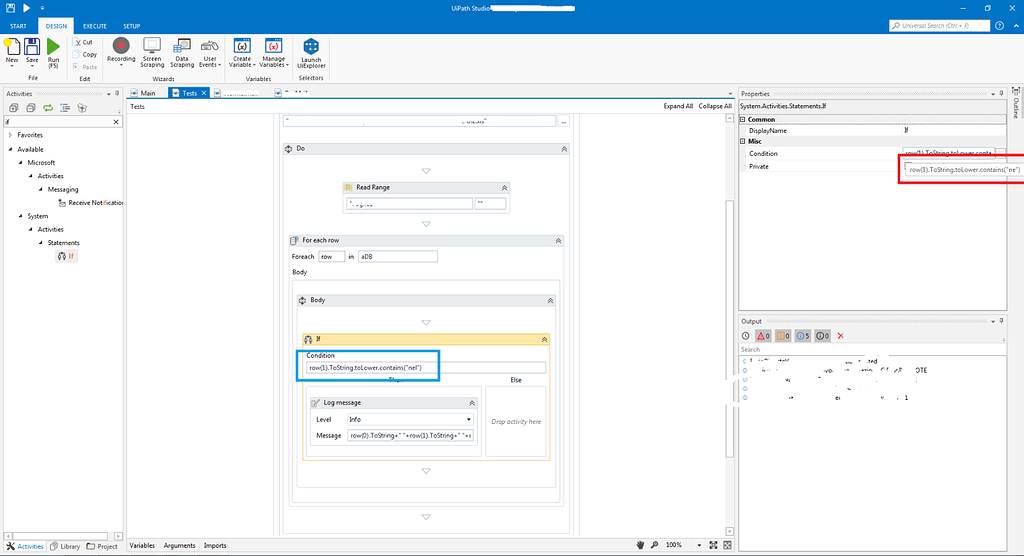 UiPath If Bug - Help - UiPath Community Forum