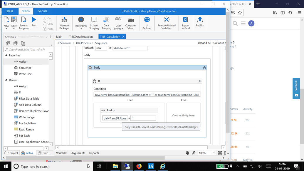 How To Replace Null Values In A Column With 0 Help UiPath Community Forum