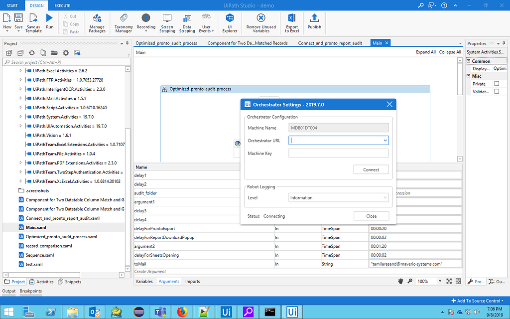How to deploy my workflow in orchestrator - Automation Cloud - UiPath ...