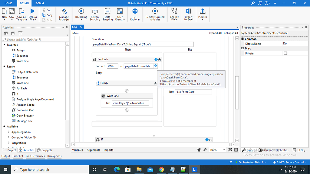 Unable to connect Uipath with AWS - Studio - UiPath Community Forum Unable to connect Uipath with AWS - Studio - UiPath Community Forum