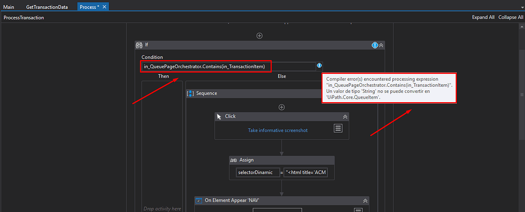 Validate Queues Of Type Ienumerable Without For Each Acme Uipath Academy Feedback Uipath