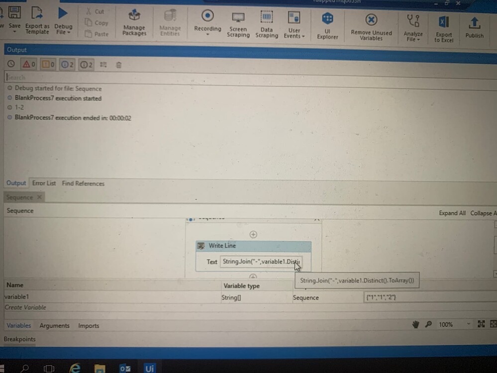 Remove Duplicate Values In Array Studio UiPath Community Forum