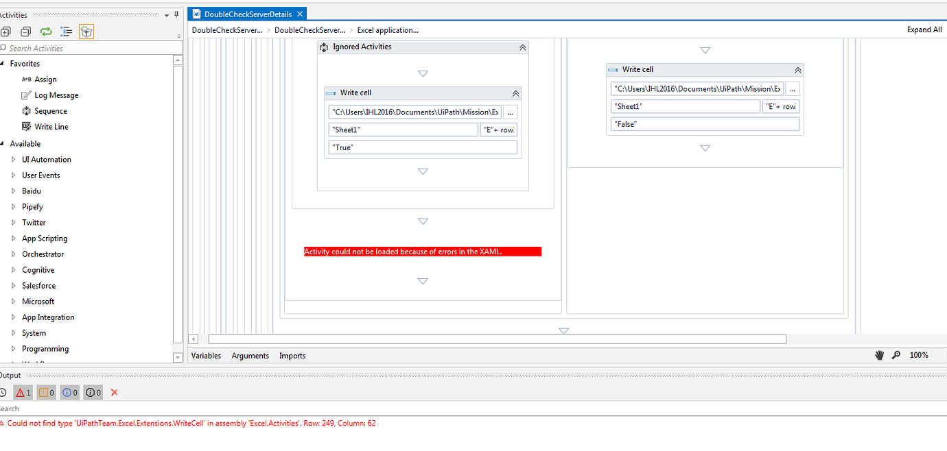 Write cell for each row - Help - UiPath Community Forum