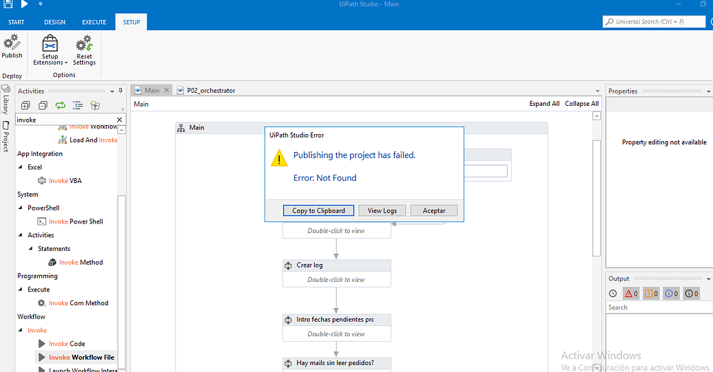 System Servicemodel Faultexception Not Found Help Uipath Community Forum