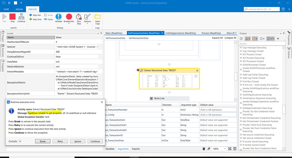 Unable to extract structured data using Data Scraping - Facing ... Unable to extract structured data using Data Scraping - Facing ...