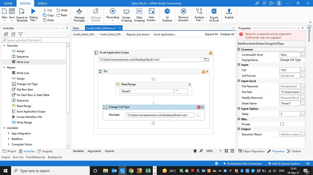 Changing The Date Format In A Excel Column Activities UiPath 