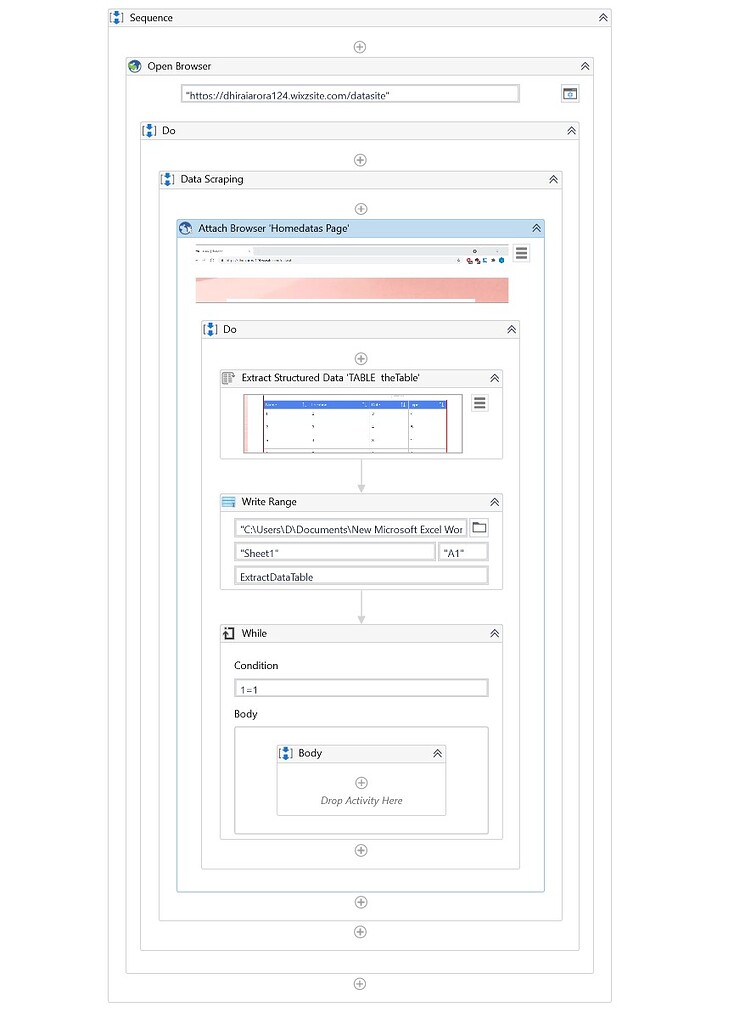 Data loop - Studio - UiPath Community Forum