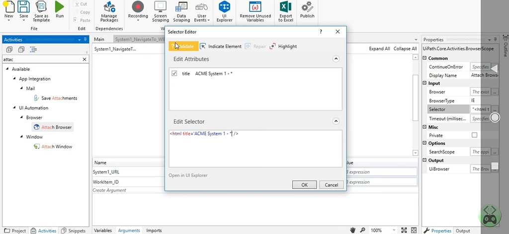 Use of * in attach browser selector - Learn - UiPath Community Forum
