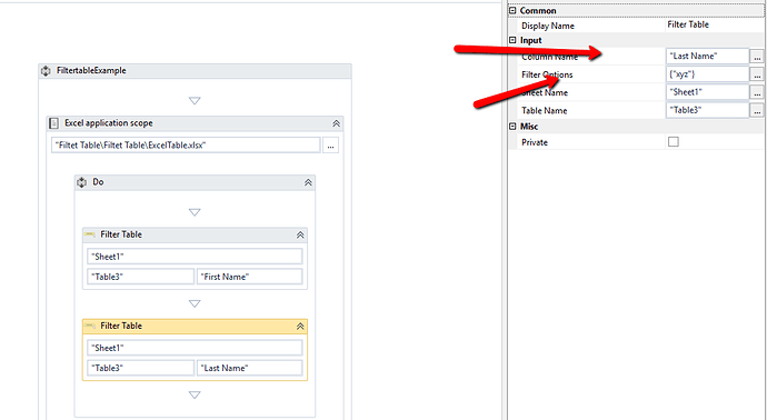 Filter Table In Excel Data Tables Help UiPath Community Forum