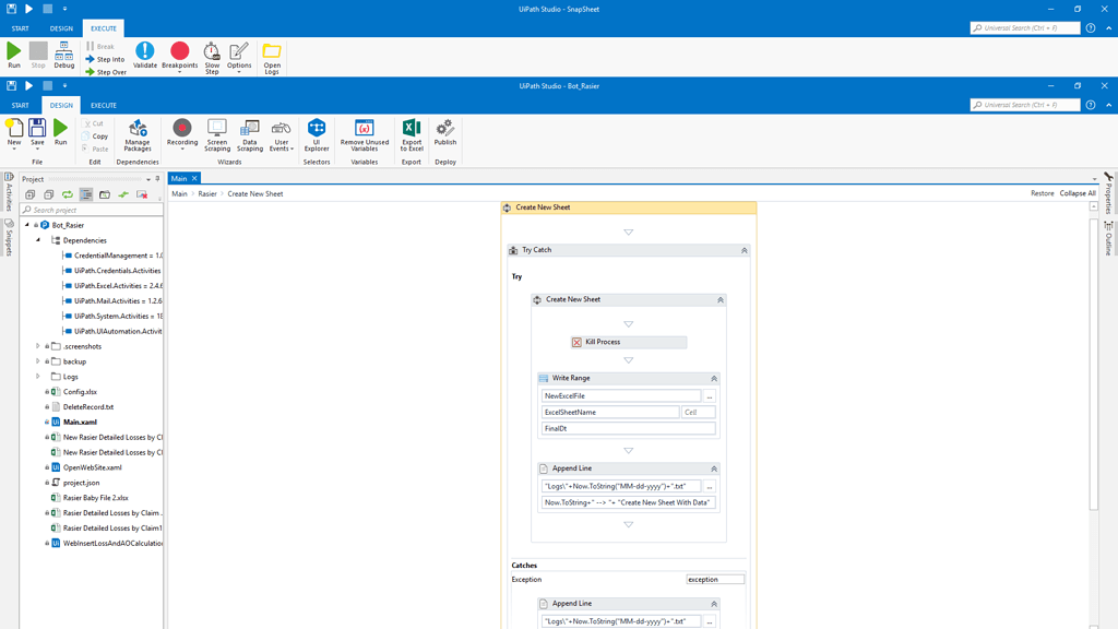 Log file create in different path not in project folder - Learning Hub ...
