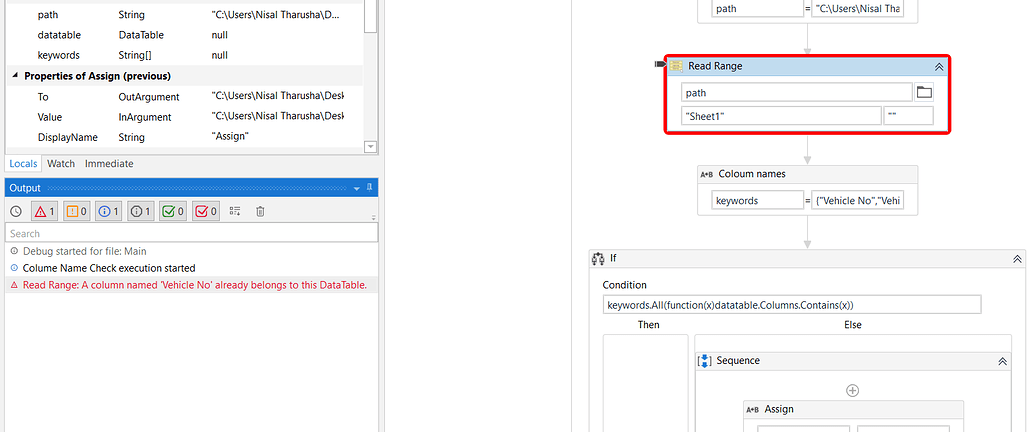 How To Ignore Duplicate Column Names Help UiPath Community Forum