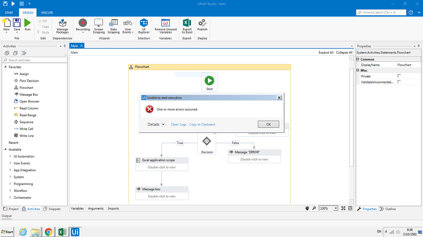 What Is One Or More Errors Occurred Help Uipath Community Forum