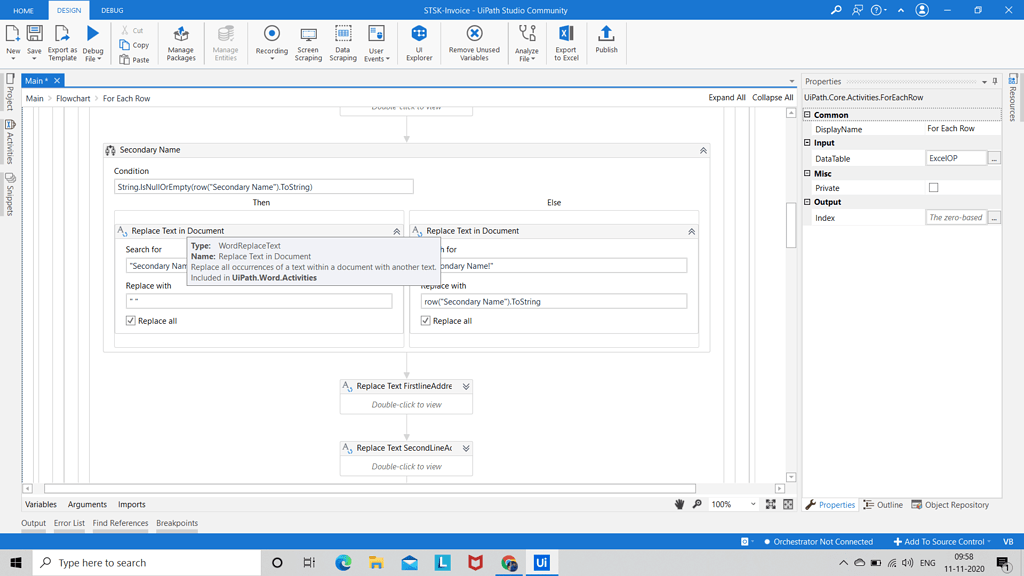 Remove The Line In Word In Replace Replace Method Academy Feedback