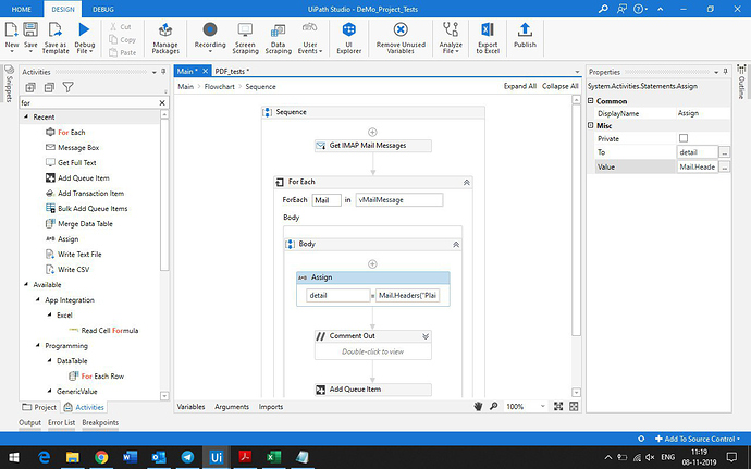 How To Add Mail Mail Messages To Queue Help UiPath Community Forum